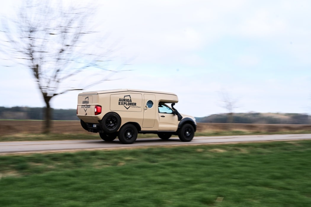 De Auriga Explorer is een futuriscitsche expeditie-camper