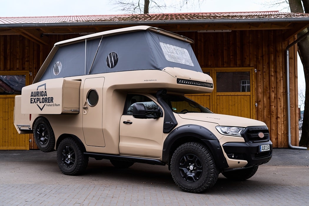 De Auriga Explorer is een futuriscitsche expeditie-camper